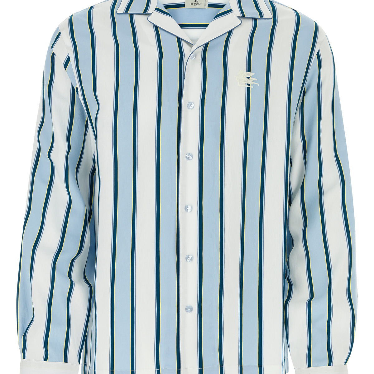 Embroidered viscose blend shirt – G&B