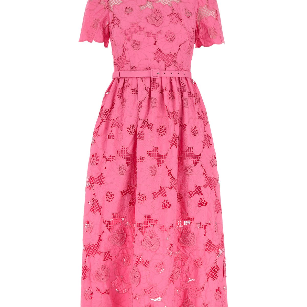 Dark pink lace dress – G&B