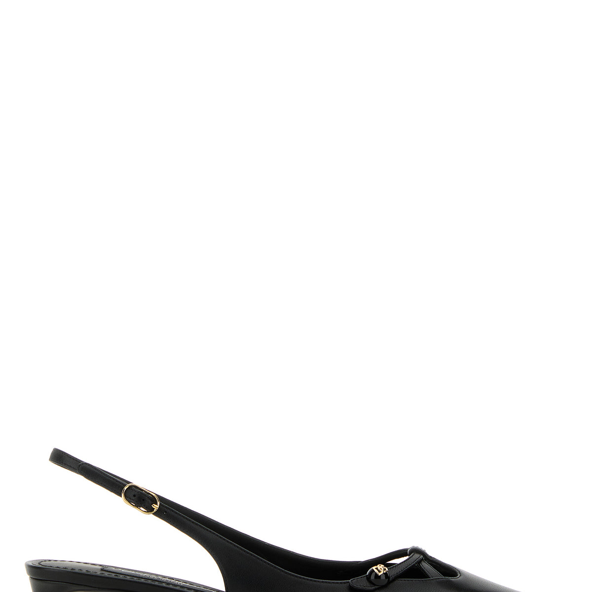 Black nappa leather pumps – G&B