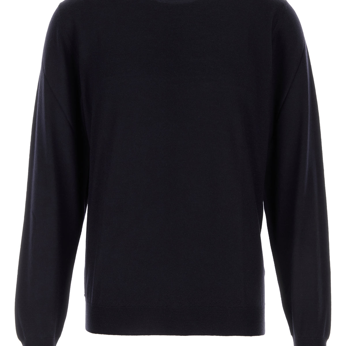Midnight blue wool Argentina sweater – G&B