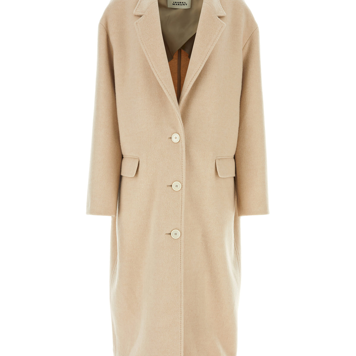 Sand wool blend Efezia coat – G&B