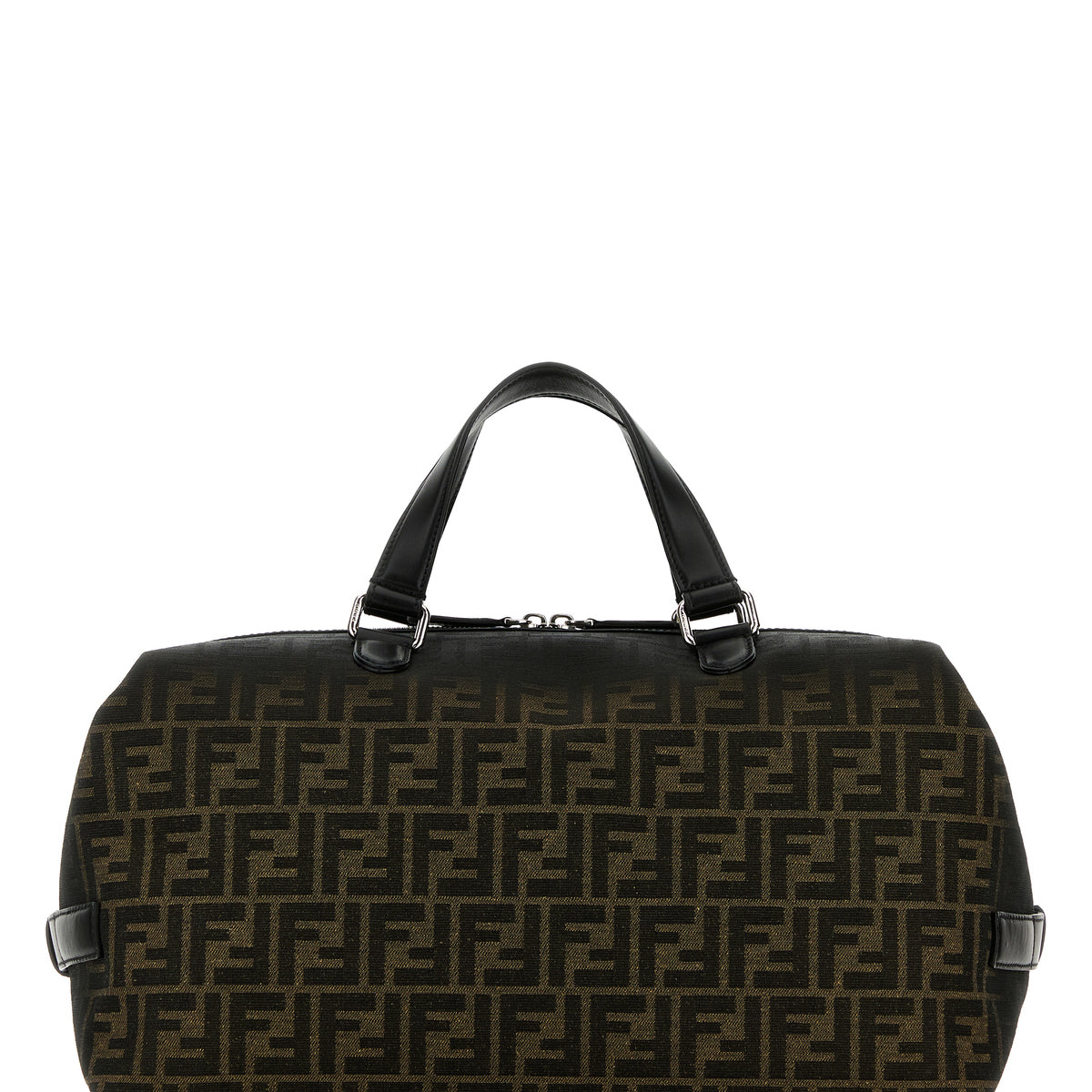 Borsa da viaggio Fendi Siesta FF Eclissi media in tessuto ricamato – G&B