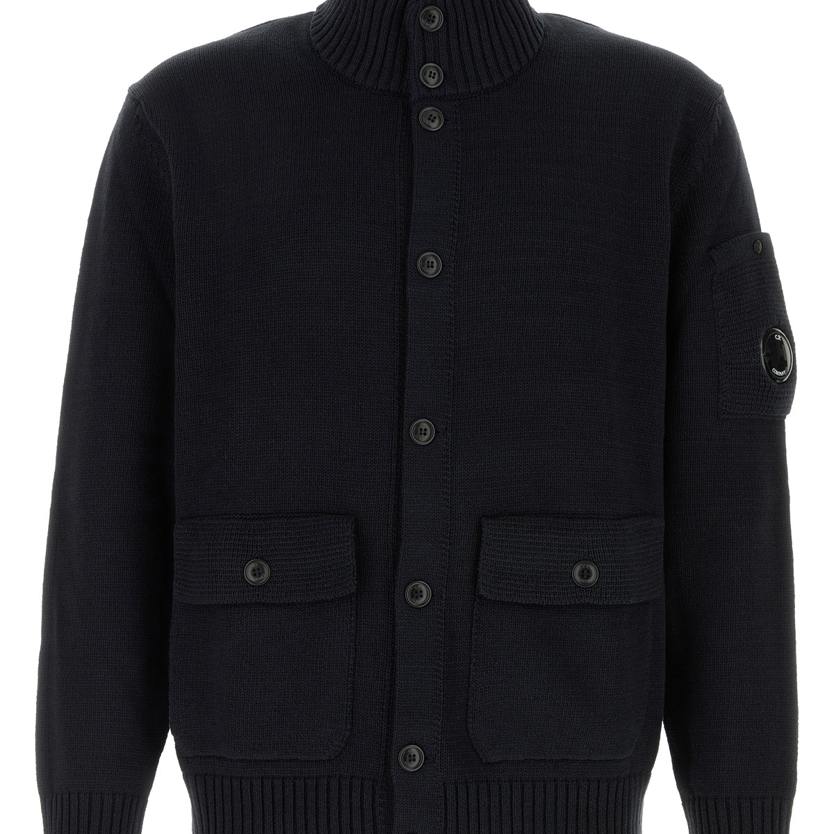 Midnight blue cotton cardigan – G&B