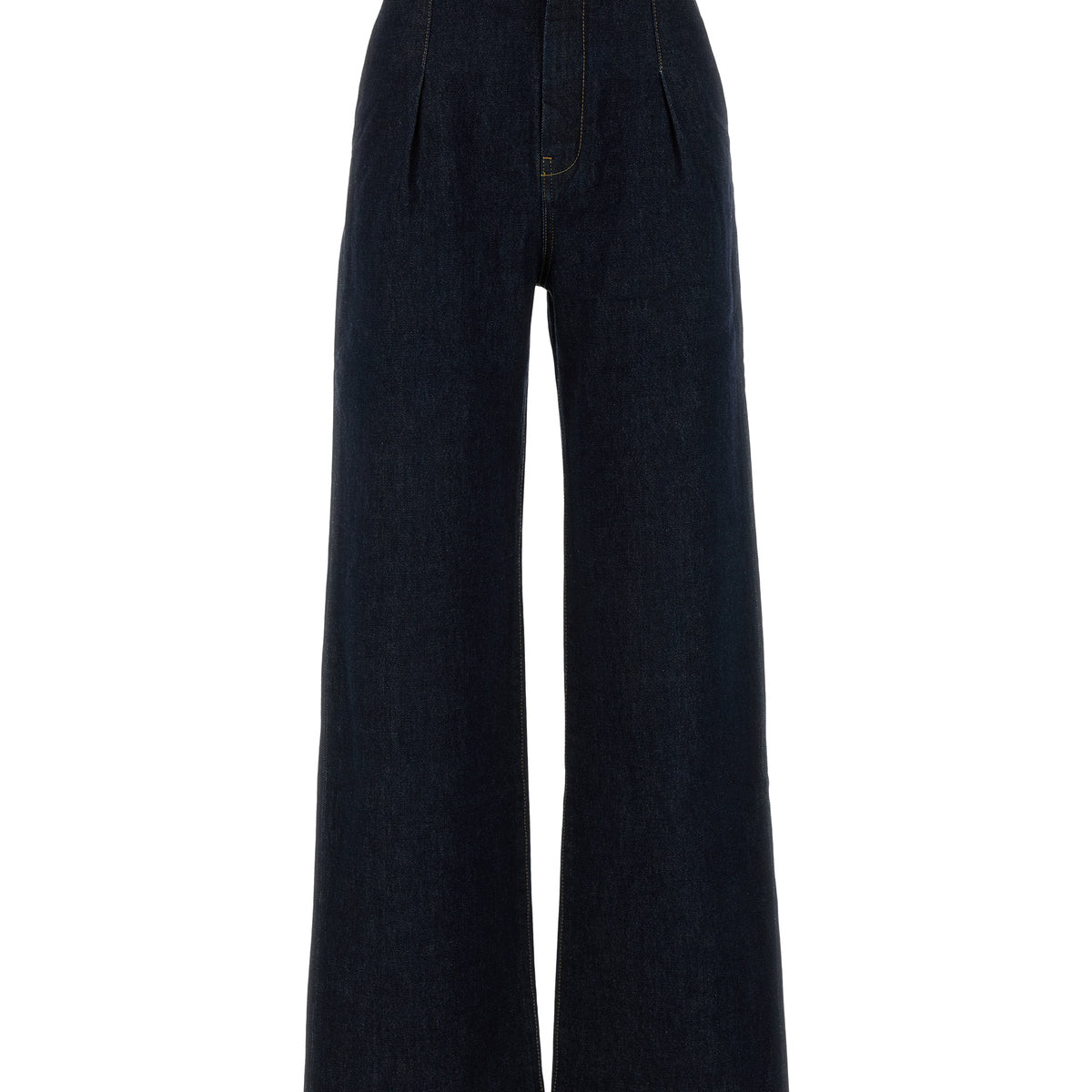 Midnight blue denim Attu wide-leg jeans – G&B