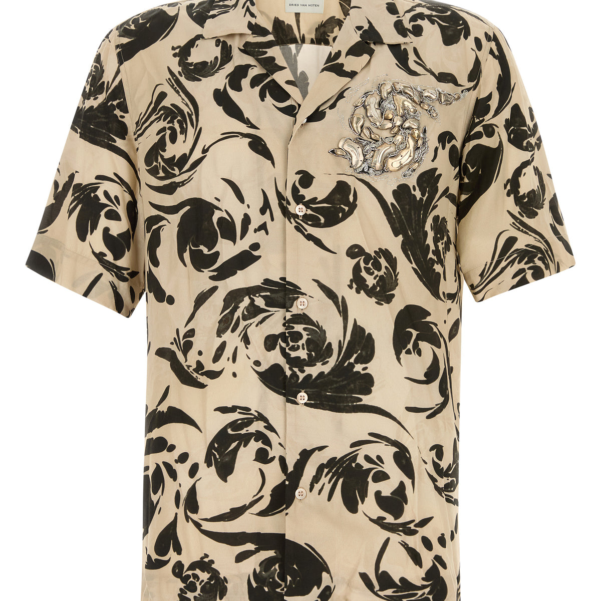 Printed viscose Carltone shirt – G&B