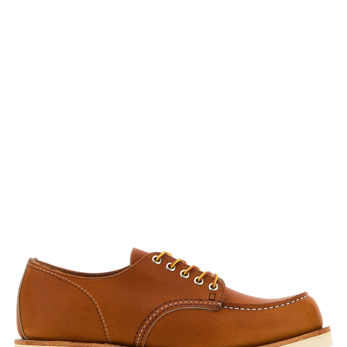 Caramel leather lace-up shoes – G&B