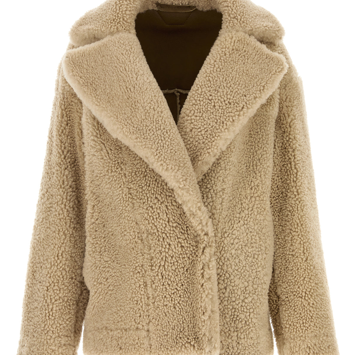 Beige shearling coat – G&B