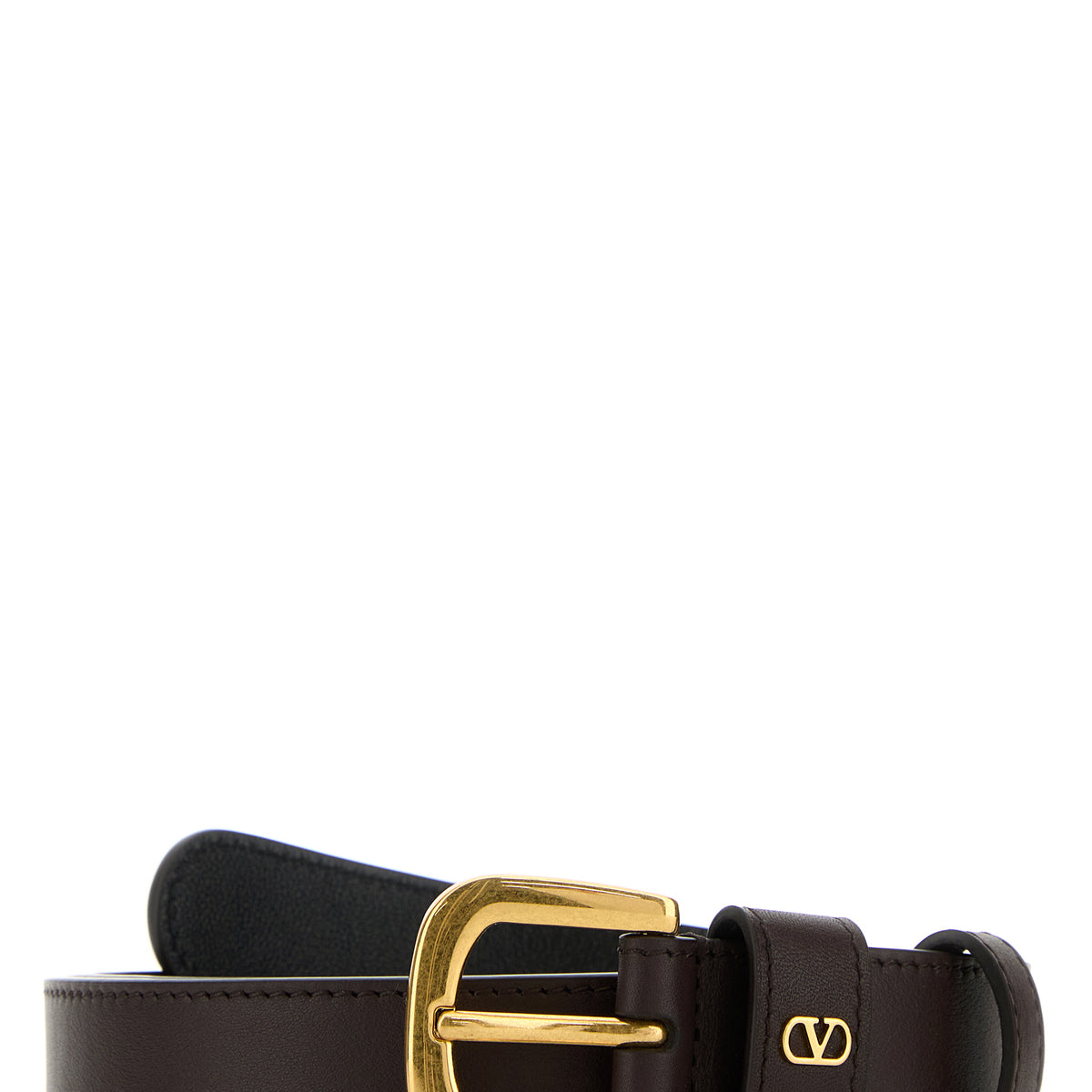 Dark brown leather belt – G&B