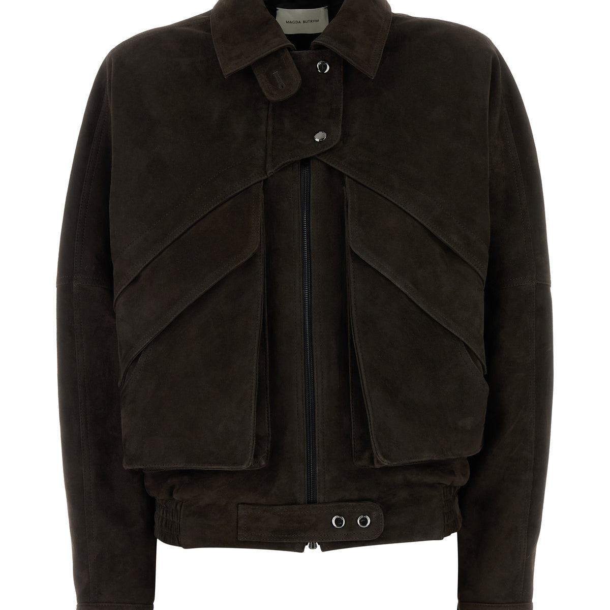 Dark brown suede jacket – G&B