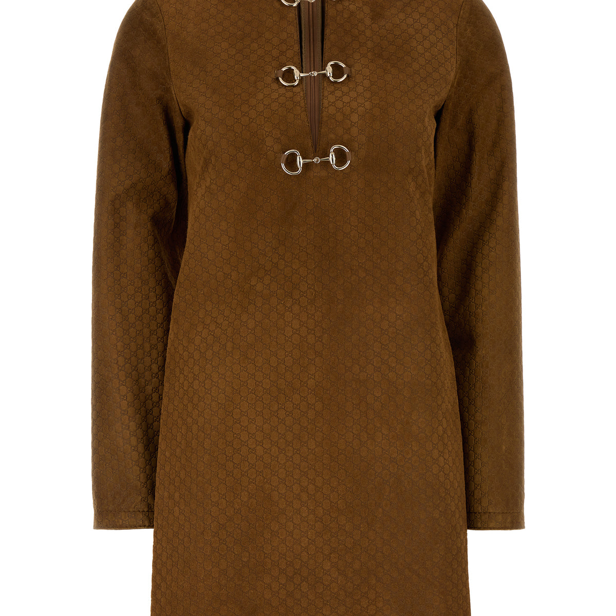 Abito in pelle scamosciata marrone – G&B