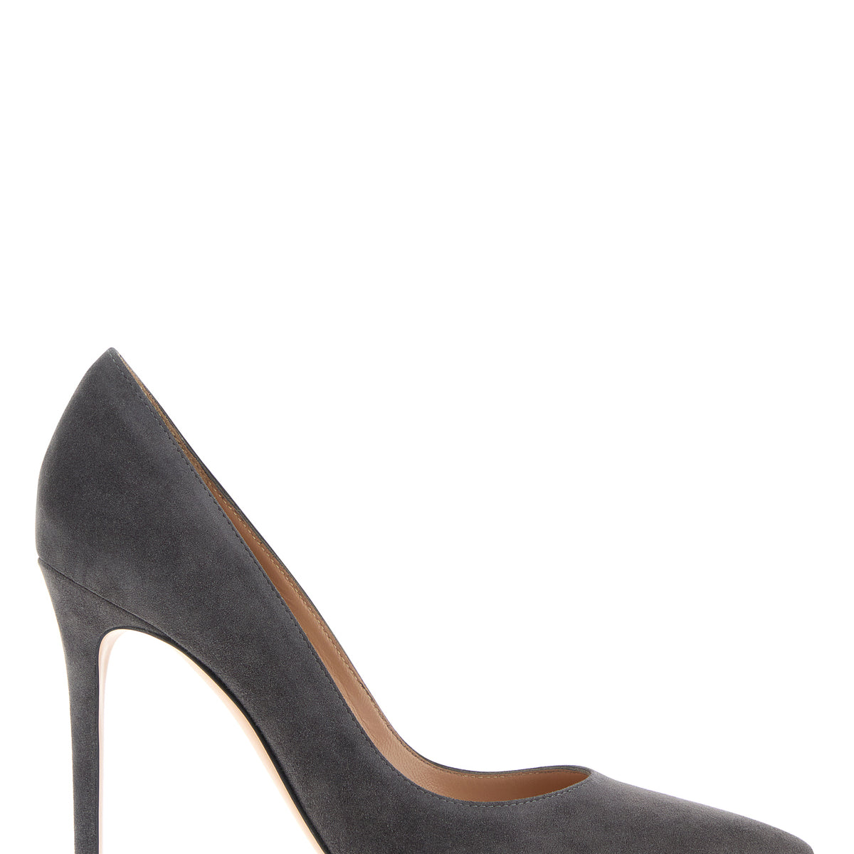Dark grey suede pumps – G&B