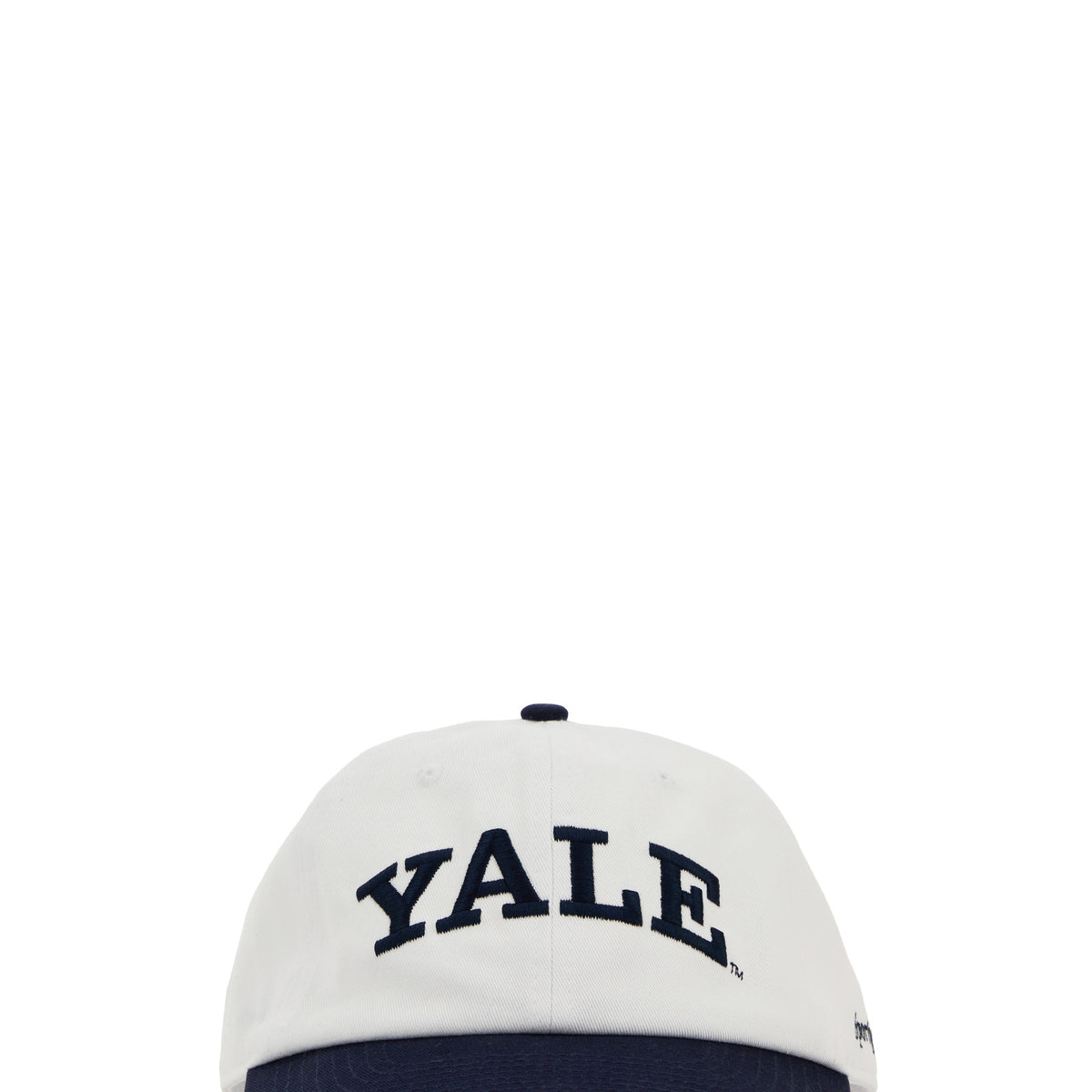 White cotton Yale baseball cap – G&B