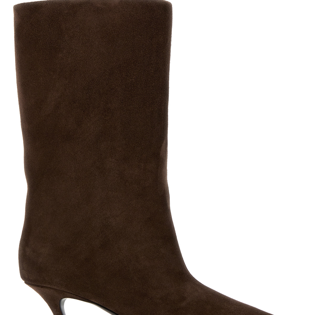 Brown suede Fiona boots – G&B