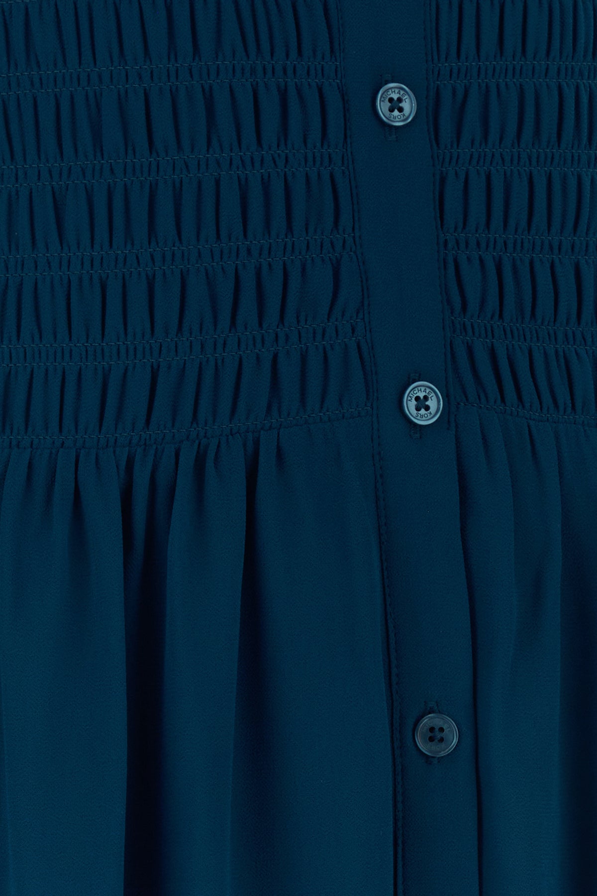 Blue georgette shirt dress – G&B