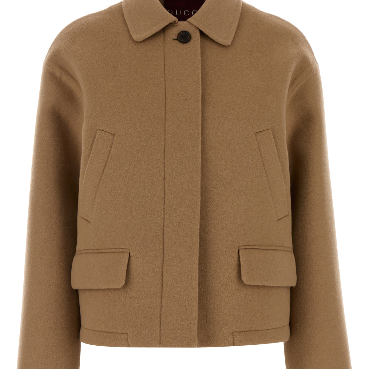 Camel wool blend jacket – G&B