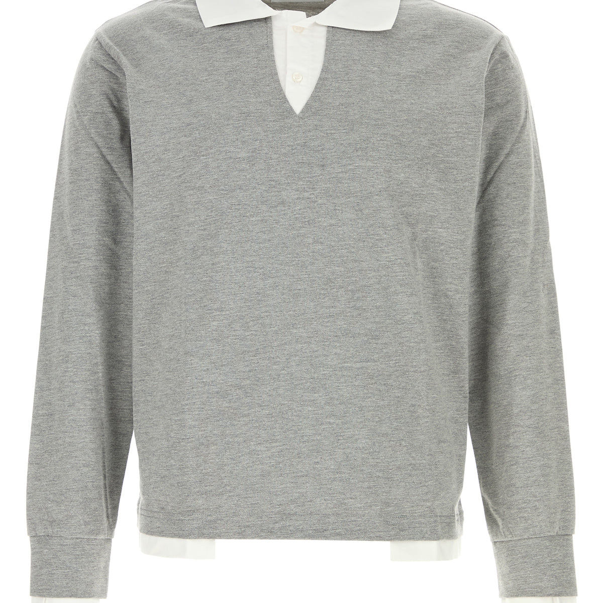 Polo Luis in cotone grigio – G&B