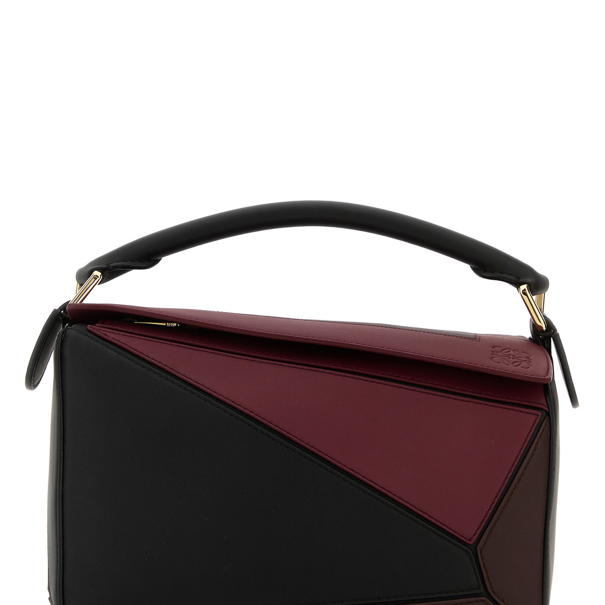Multicolor leather LOEWE x Josef and Anni Albers small Puzzle handbag – G&B