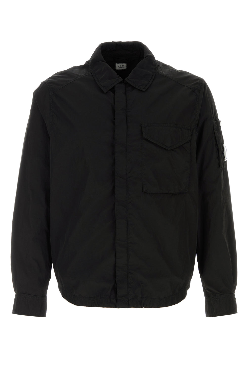 Black nylon windbreaker – G&B