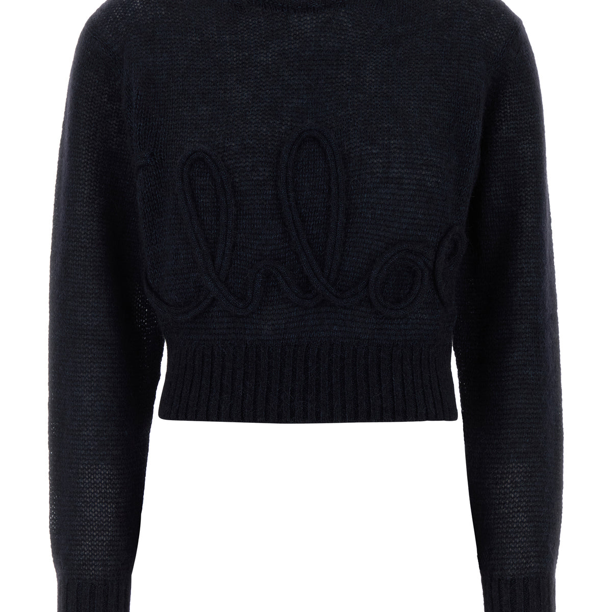 Midnight blue alpaca blend sweater – G&B