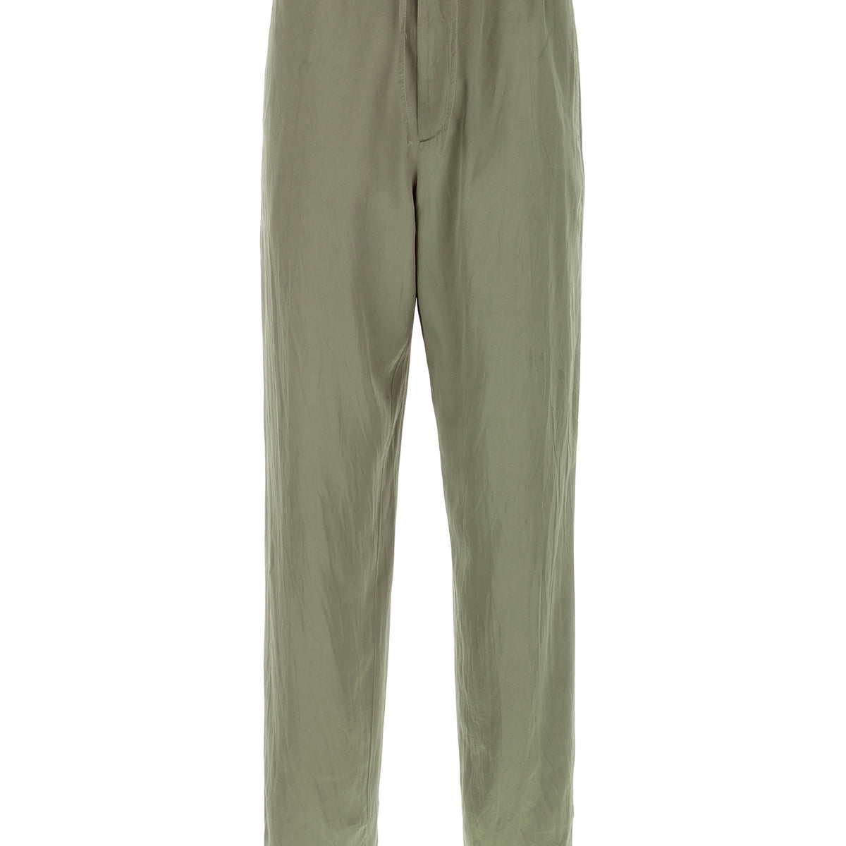 Sage green satin Penny pant – G&B