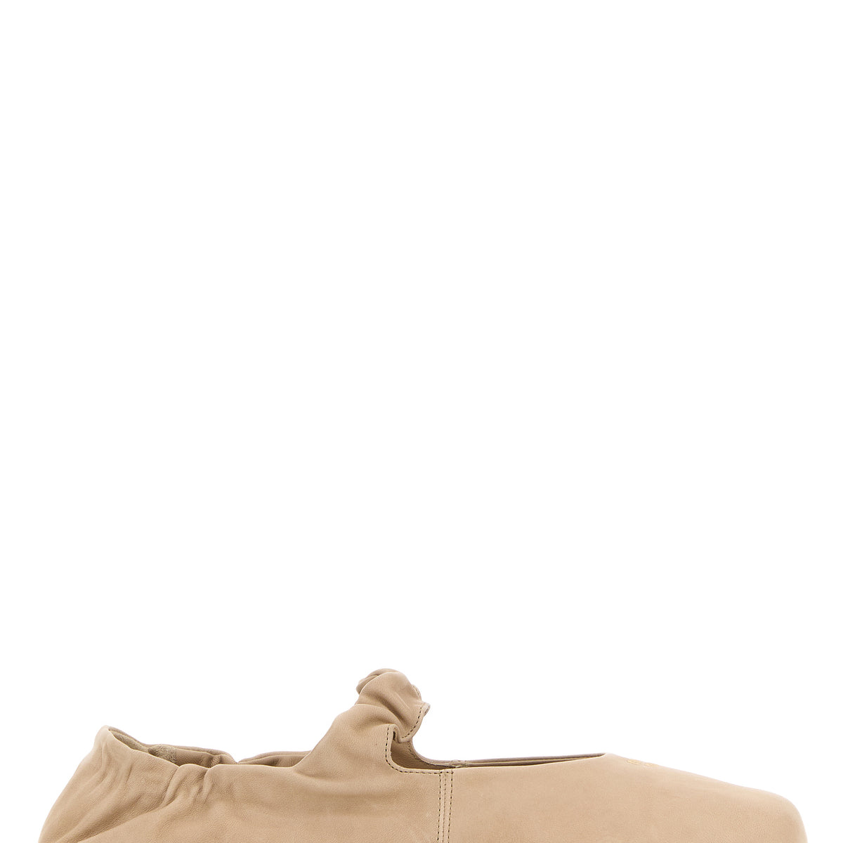 Sand nappa leather ballerinas – G&B