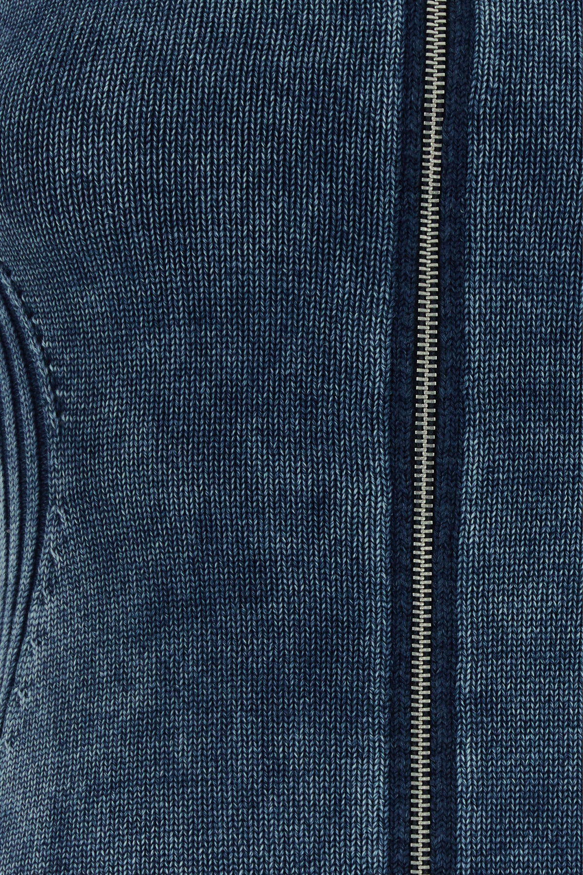 Denim blue cotton cardigan – G&B