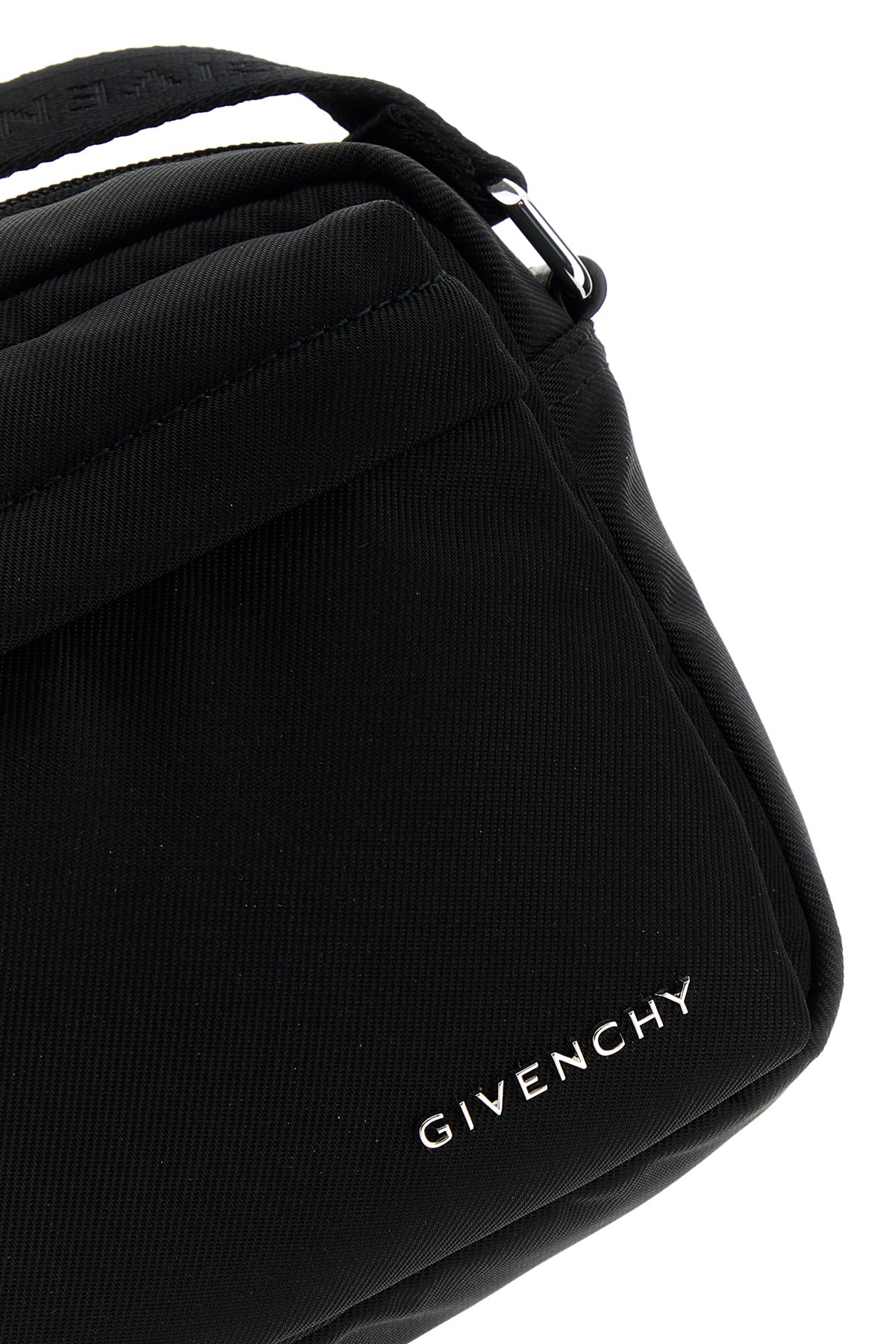 Black fabric Essential U crossbody bag – G&B