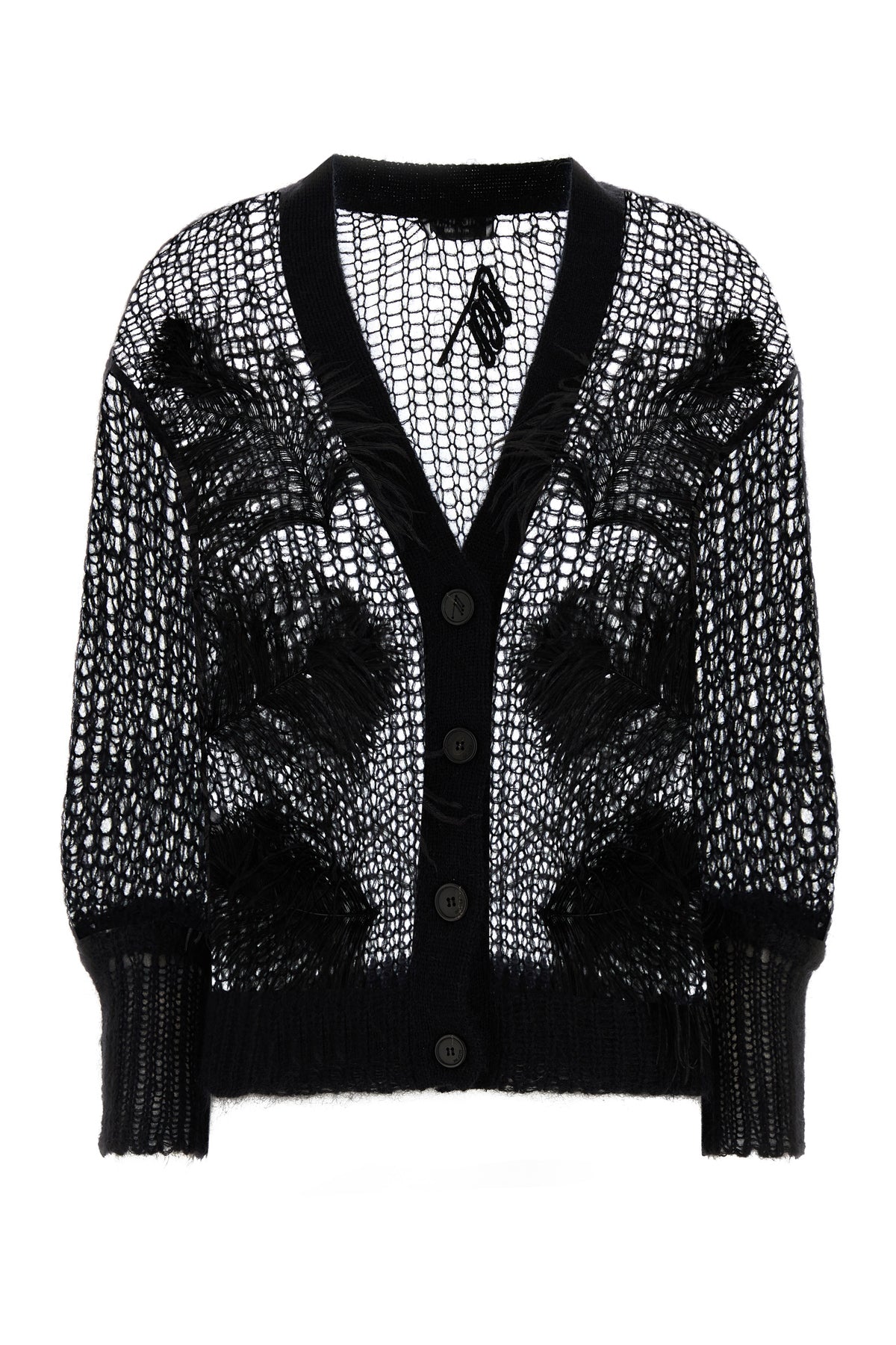 Black crochet cardigan – G&B