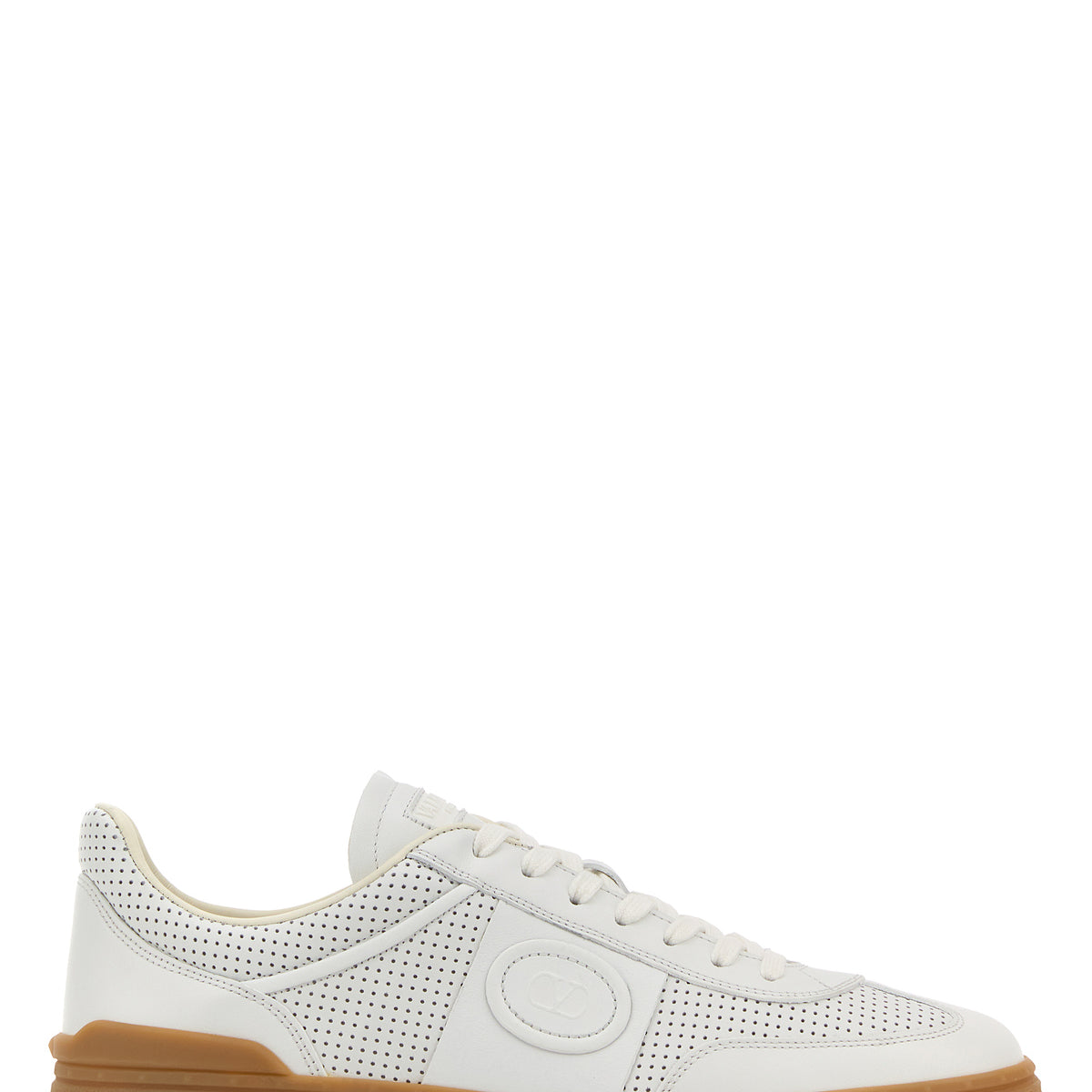 White nappa leather Upvillage sneakers – G&B