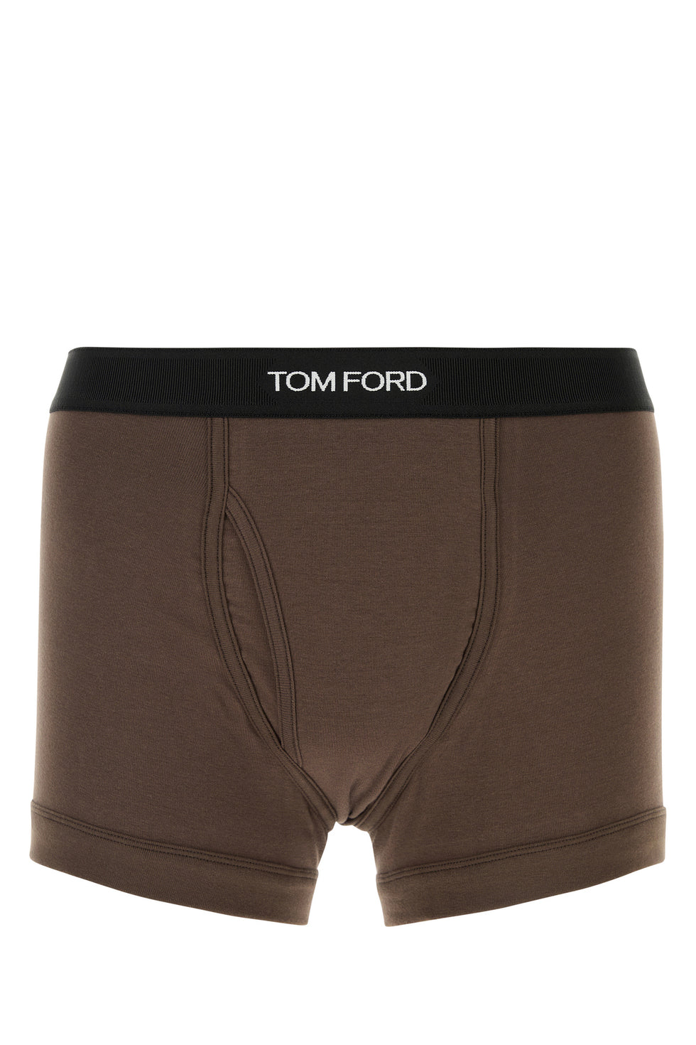 Chocolate stretch cotton boxer – G&B