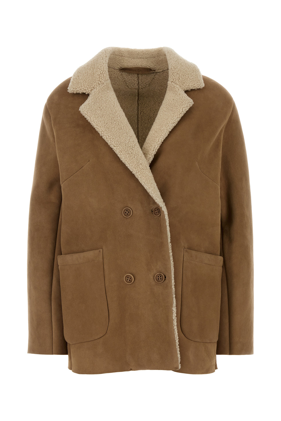 Camel suede jacket – G&B