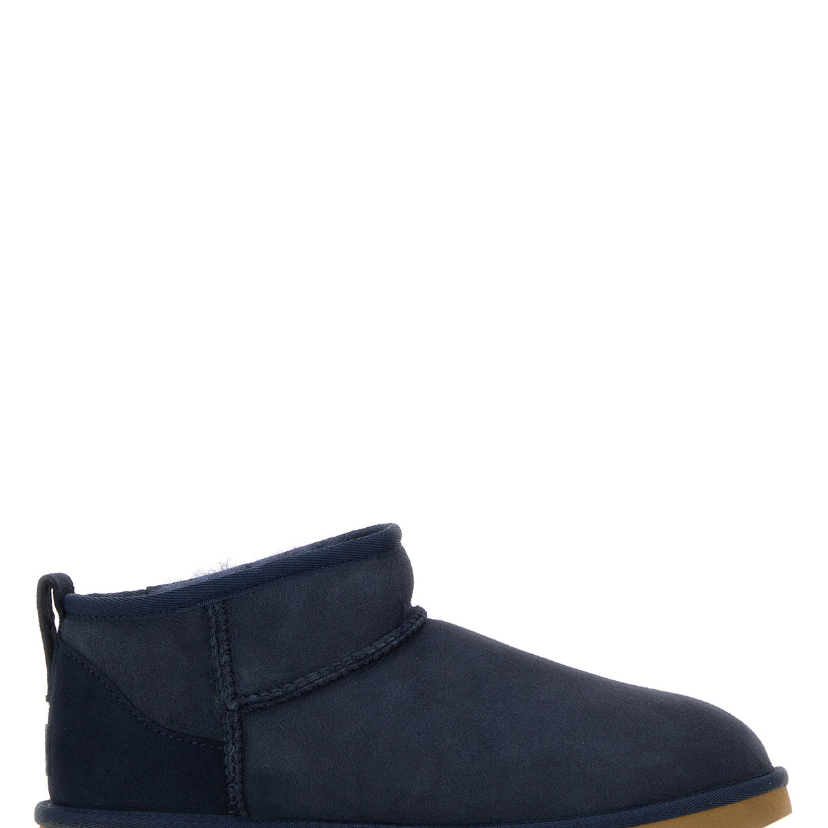 Navy blue suede Classic Ultra Mini ankle boots – G&B