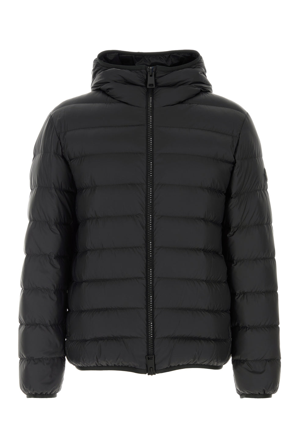 Black nylon Alrai down jacket – G&B